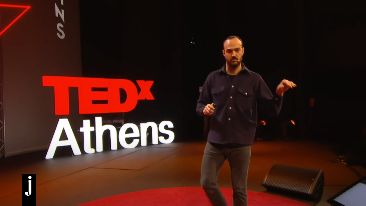 Όταν ο Τάσος Φραντζολάς μιλούσε για τα «όμορφα ψέματα» του sound design, στο TEDxAthens | Jenny.gr