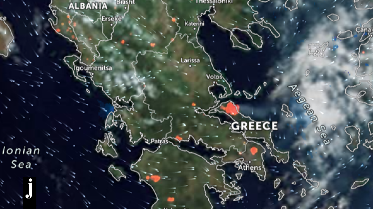 Zoom Earth: Δείτε live από δορυφόρο όλα τα σημεία της φωτιάς στην ...